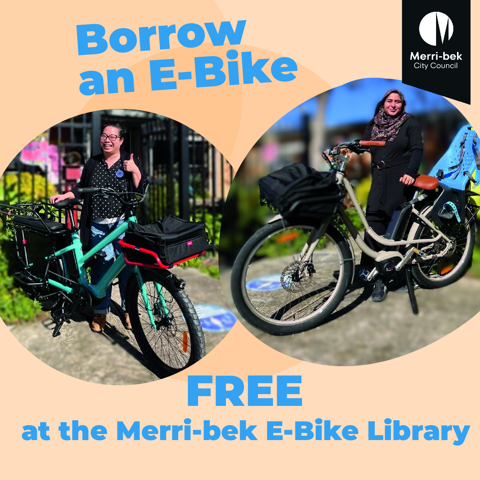 Merri-bek Electric Bike Library - Cargocycles